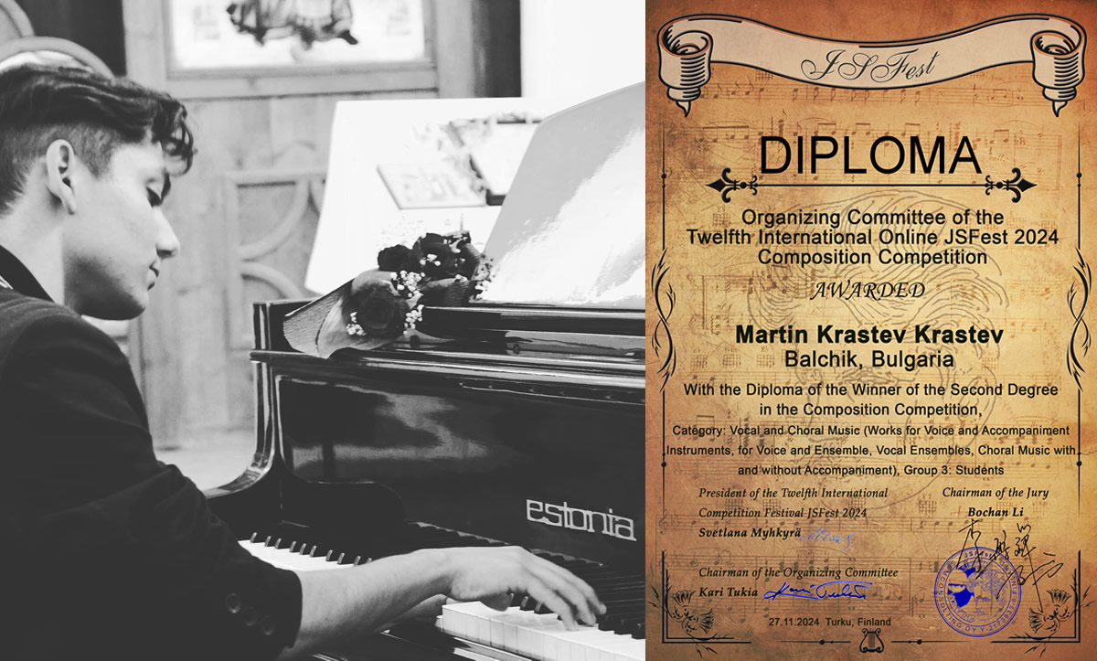 Мартин Кръстев: В изкуството освен талант са нужни душа и сърце - Novetika